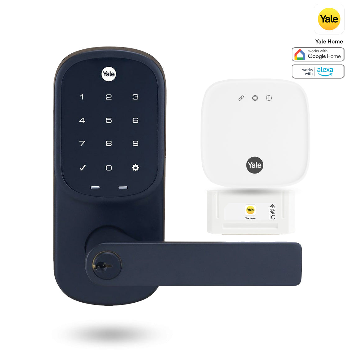 Yale Assure Keyed Lever Lock + Connect Hub | Smart Lock NZ — The ...