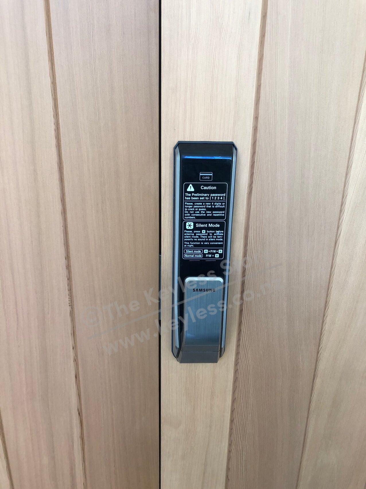 Samsung SHS-P717 Push-Pull Lock — The Keyless Store