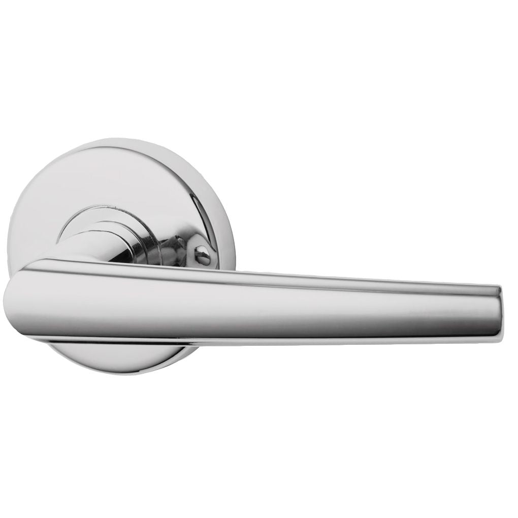 Lockwood Velocity Series Spire Large Rose Lever Satin Chrome — The ...