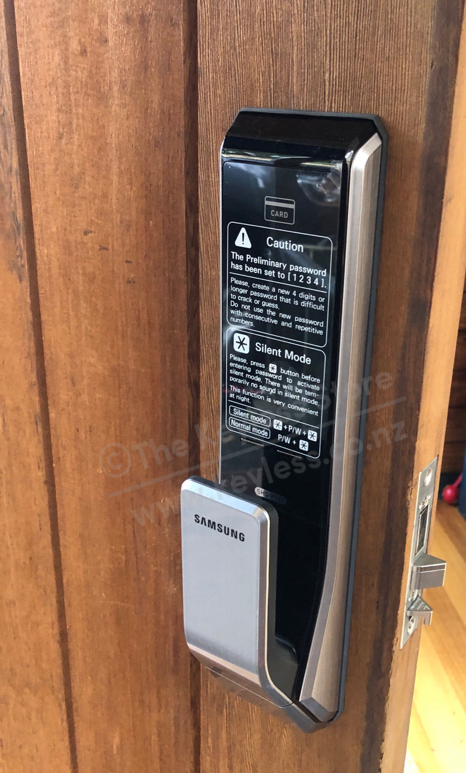 Samsung SHS-P717 Push-Pull Lock — The Keyless Store