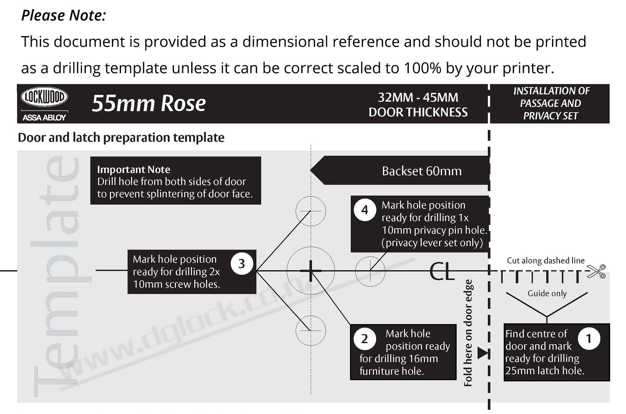 Lockwood Velocity® Series Element Small Rose Round — The Keyless Store